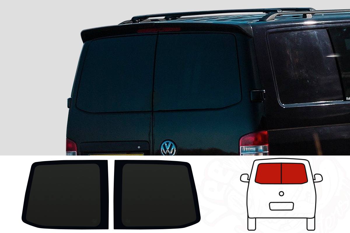 VW T5.1 Tinted Twin Door Windows - Vee Dub Transporters