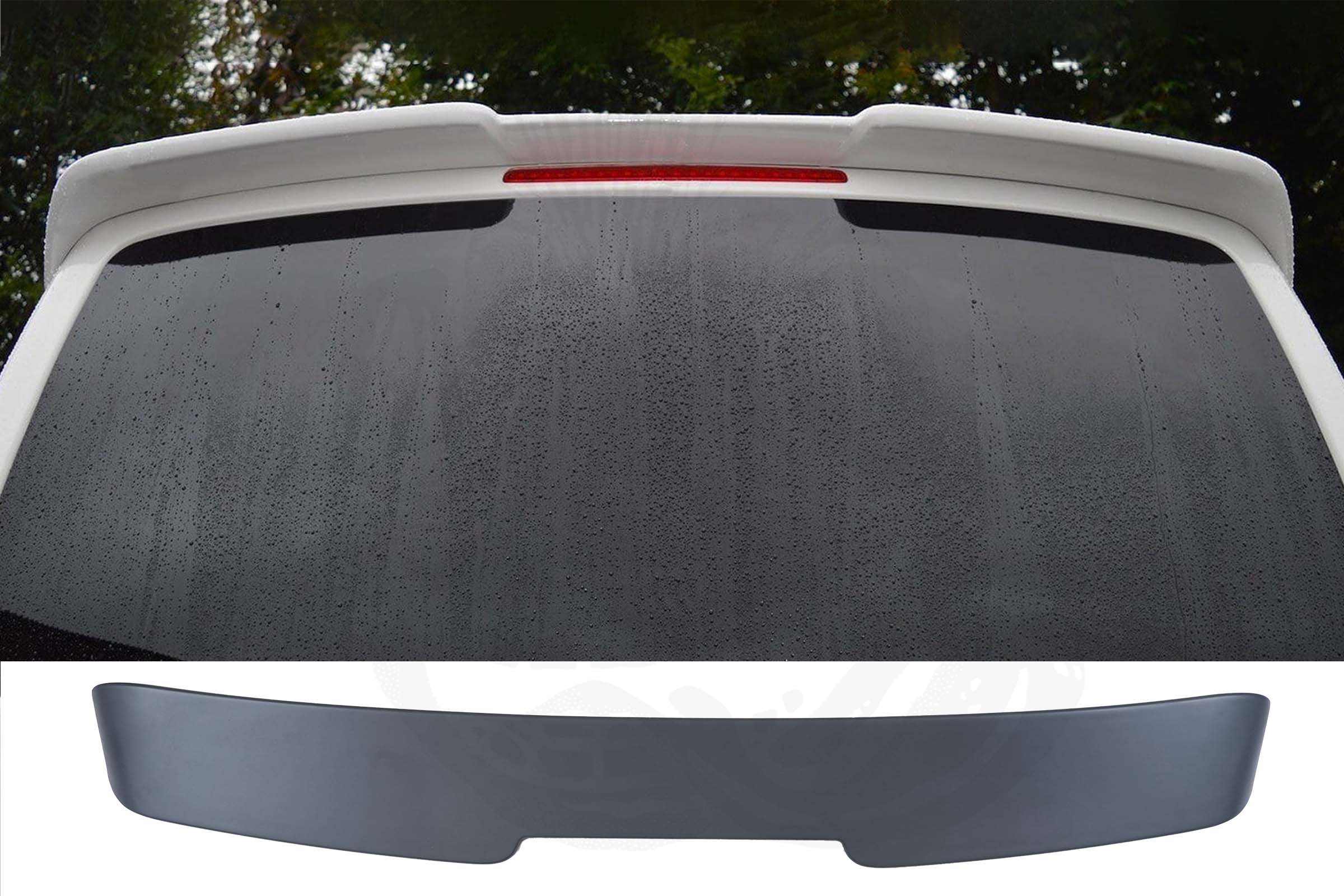 VW T5 Primed Sportline Style Rear Spoiler - Tailgate - Vee Dub