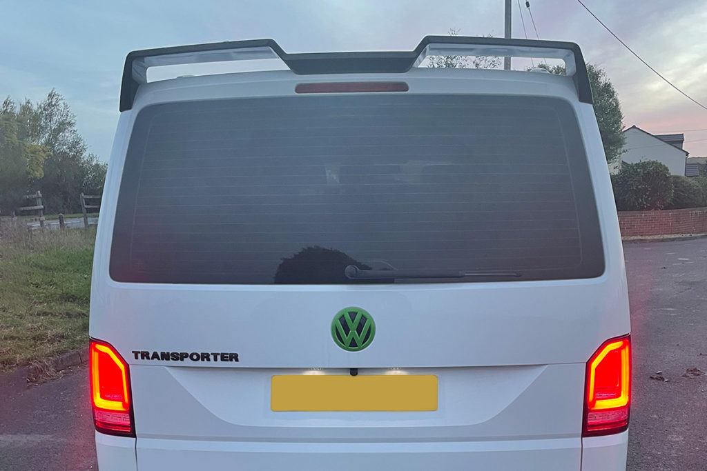 VW T6/T6.1 ABT Style Rear Spoiler - Tailgate (PRIMED)