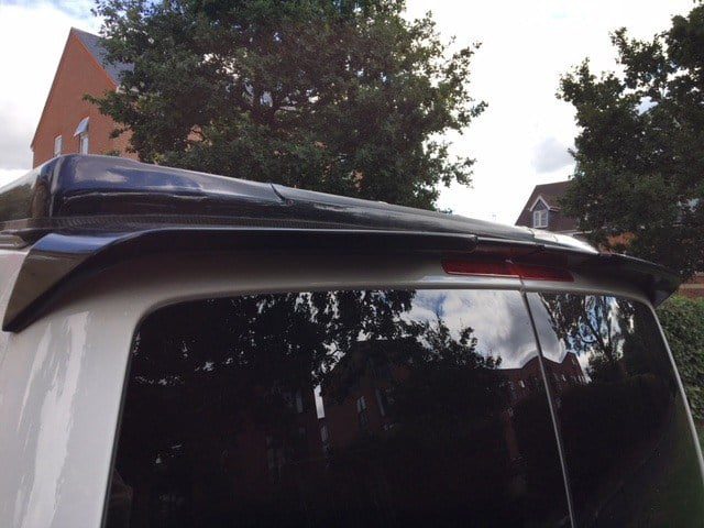 VW T5.1 Primed OEM Style Rear Spoiler - Twin Door - Vee Dub