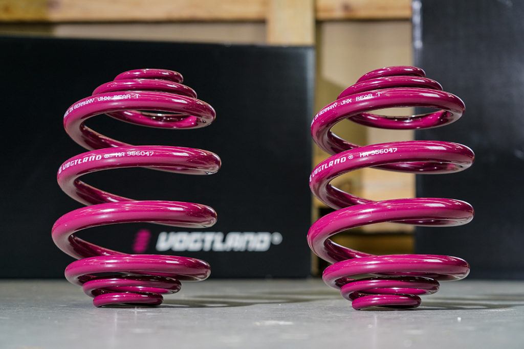 T4 Vogtland Mini Block 40mm Lowering Springs - Vee Dub Transporters
