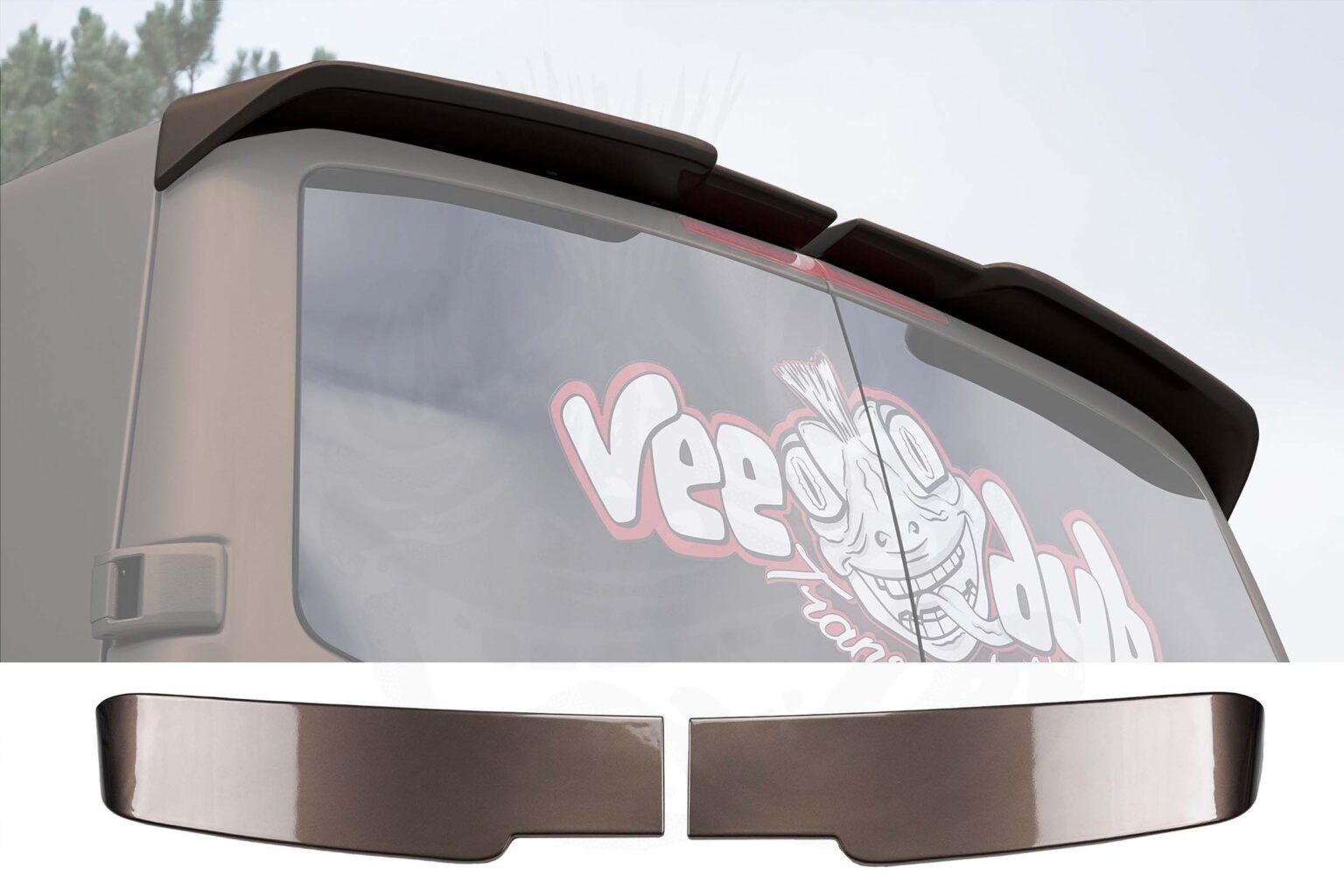 VW T5.1 Front and Rear Spoilers - Vee Dub Transporters