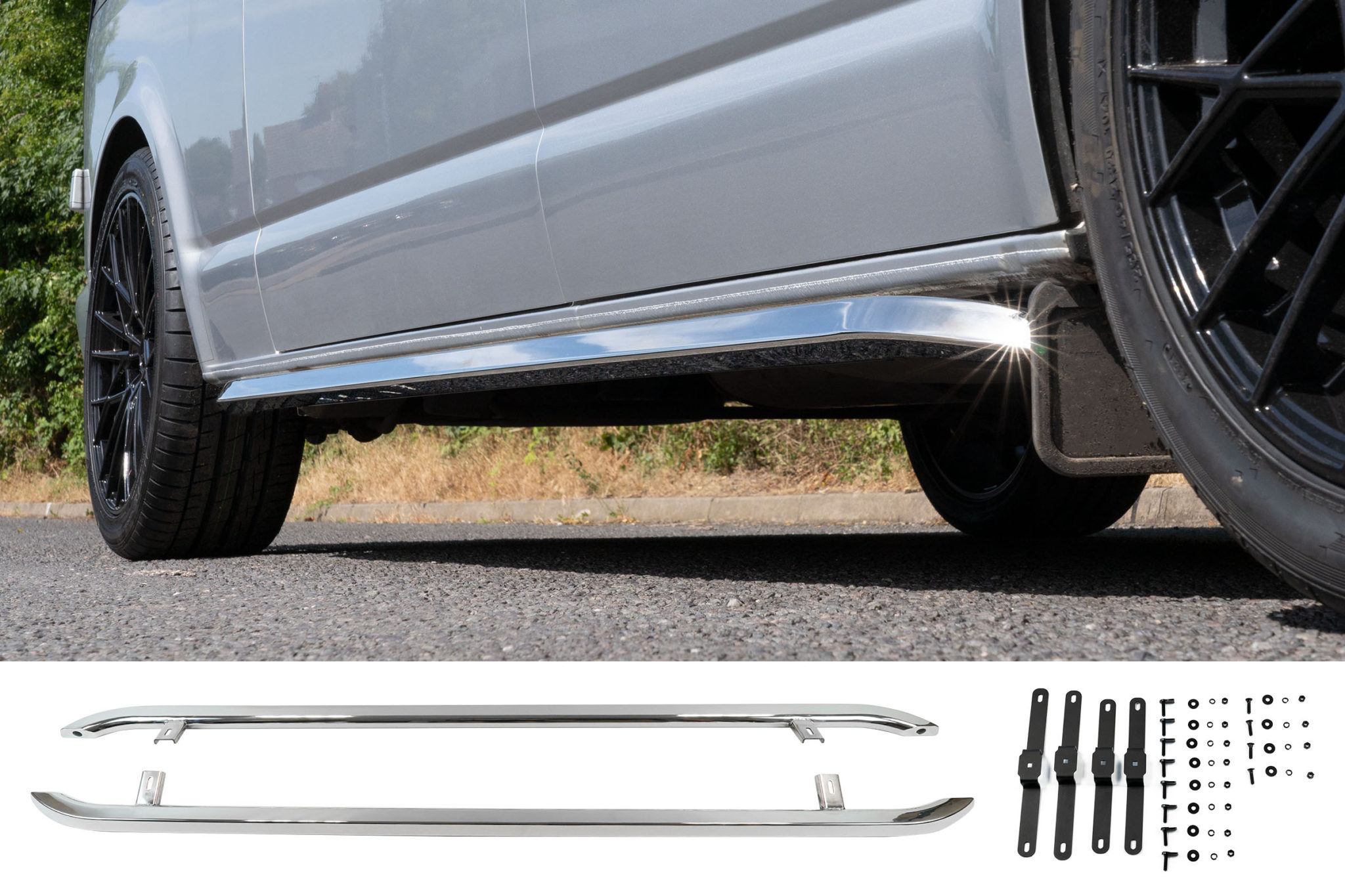VW T5 Sidebars & Side Steps - Vee Dub Transporters