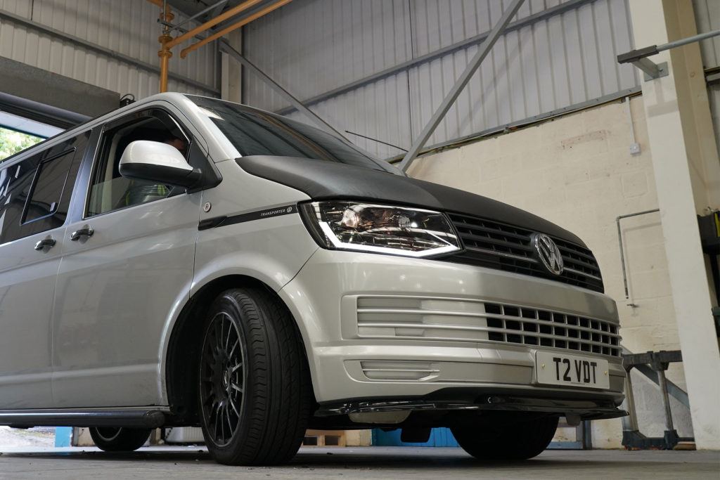 T6 Black LightBar Headlights - Vee Dub Transporters