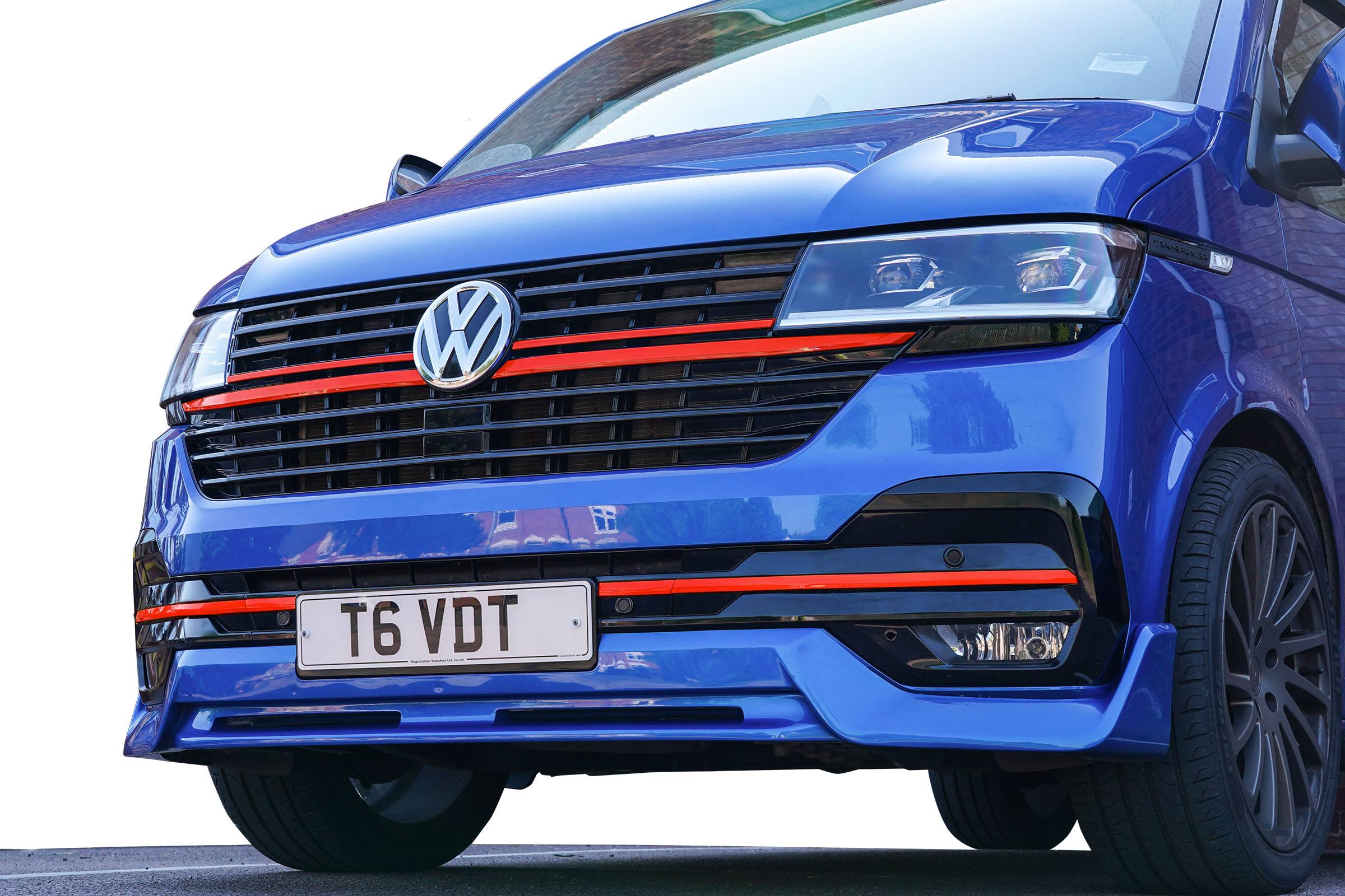 VW T6.1 Upper & Lower Front Grille Trim Package - Vee Dub Transporters