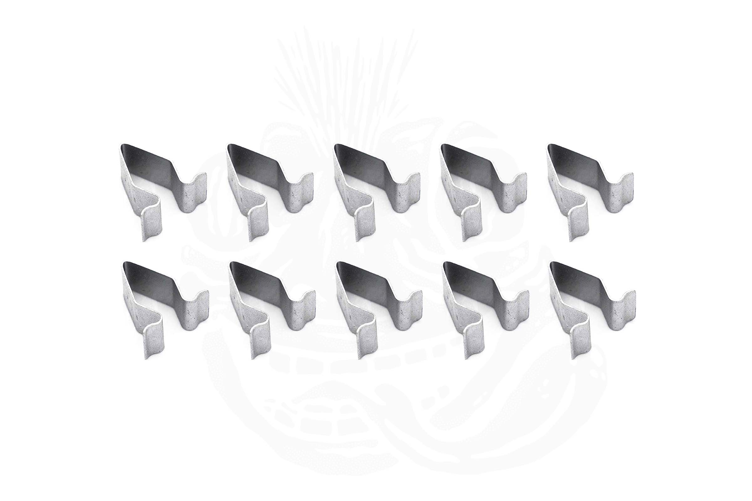 VW Transporter Metal Spring Clip - Silver - Vee Dub Transporters