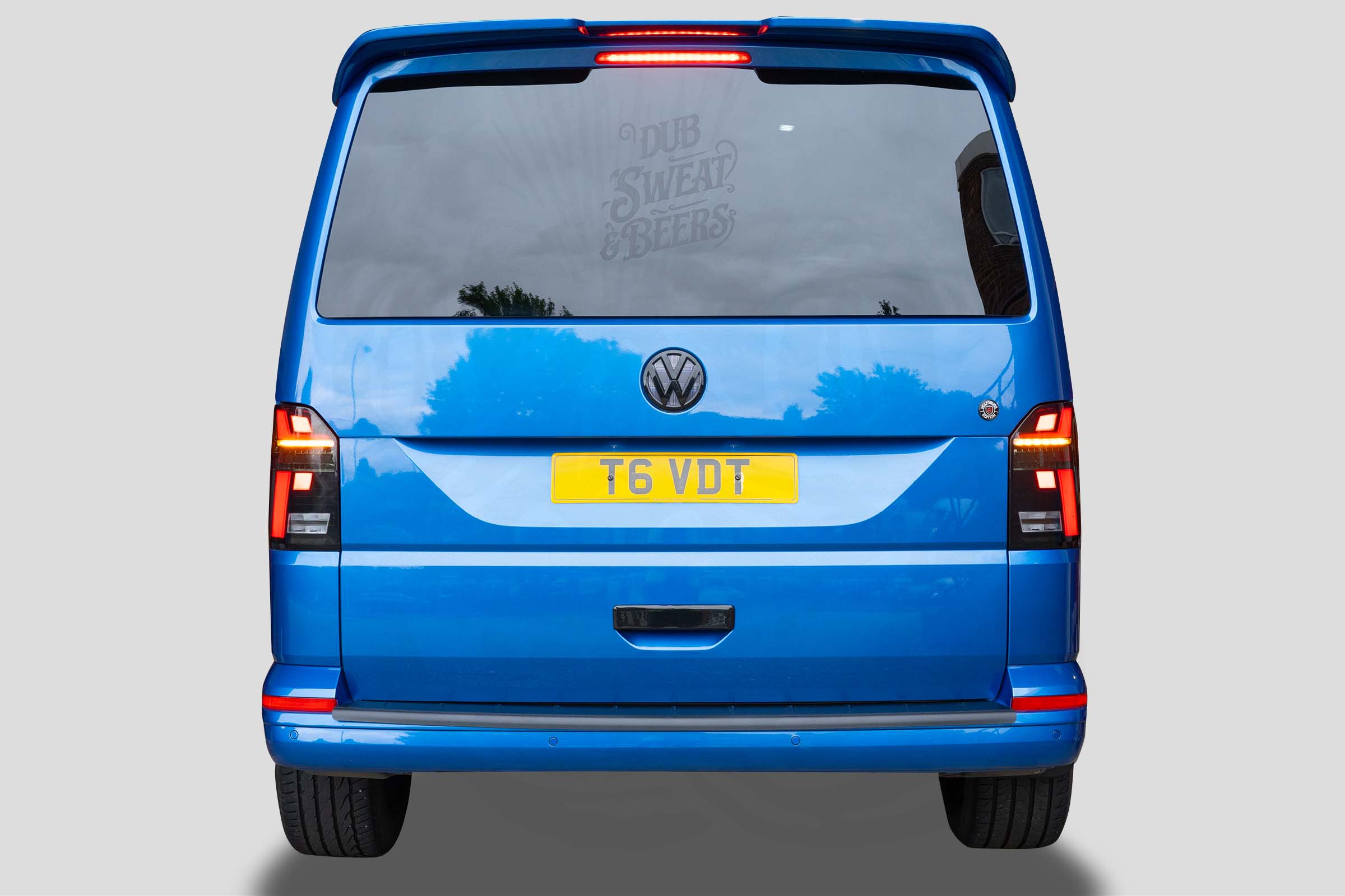 VW T6 Smoked LED Rear Lights With Dynamic Indicator