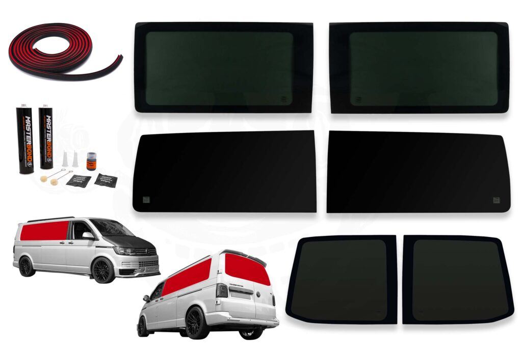 VW T6.1 Privacy Tinted Conversion Windows - Vee Dub